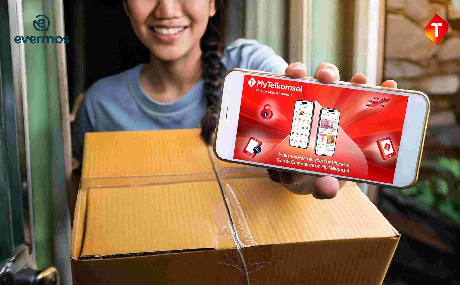MyTelkomsel Super App gandeng Evermos Pasarkan Produk UKM