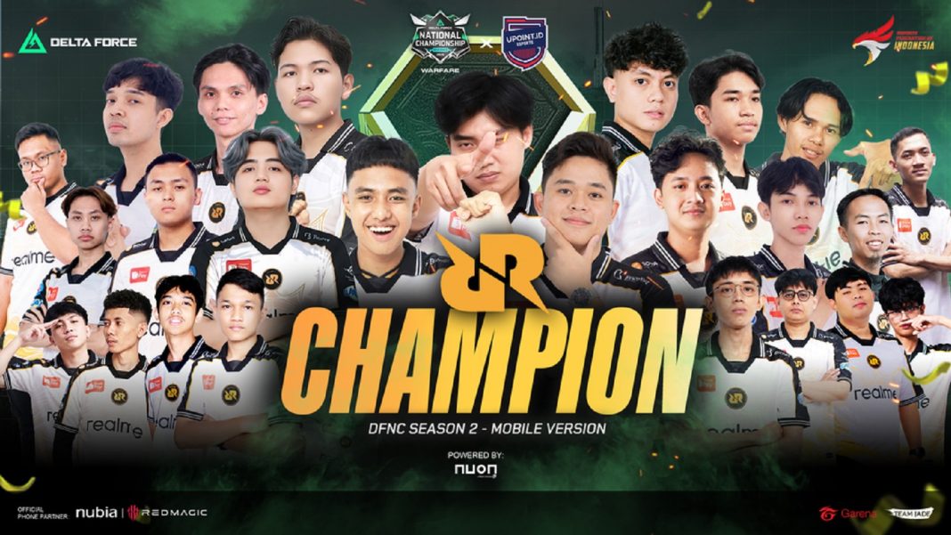 RRQ Juara Delta Force National Championship
